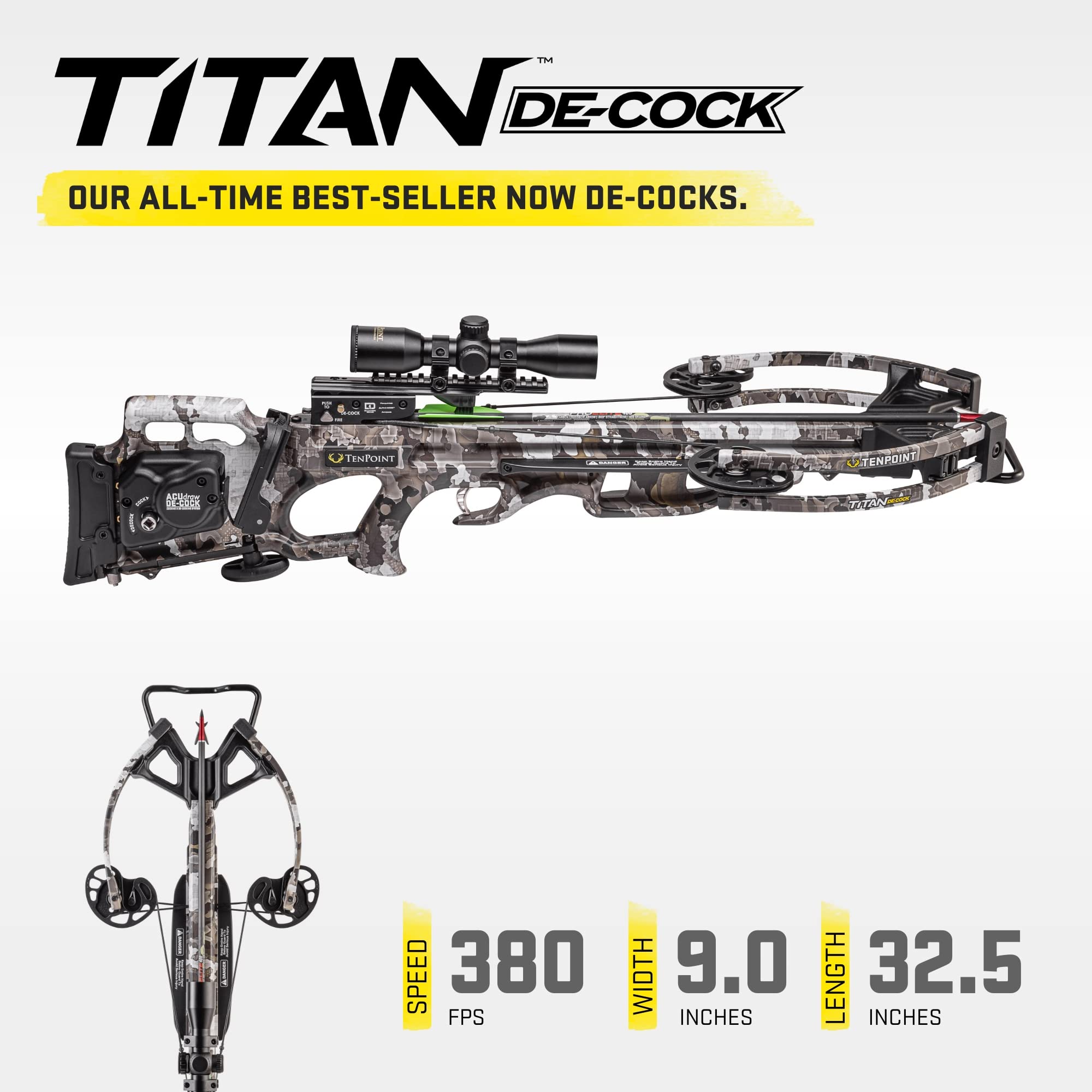 TenPoint Titan De-COC ACUdraw De-Cock Pro-View Scope (Vektra)