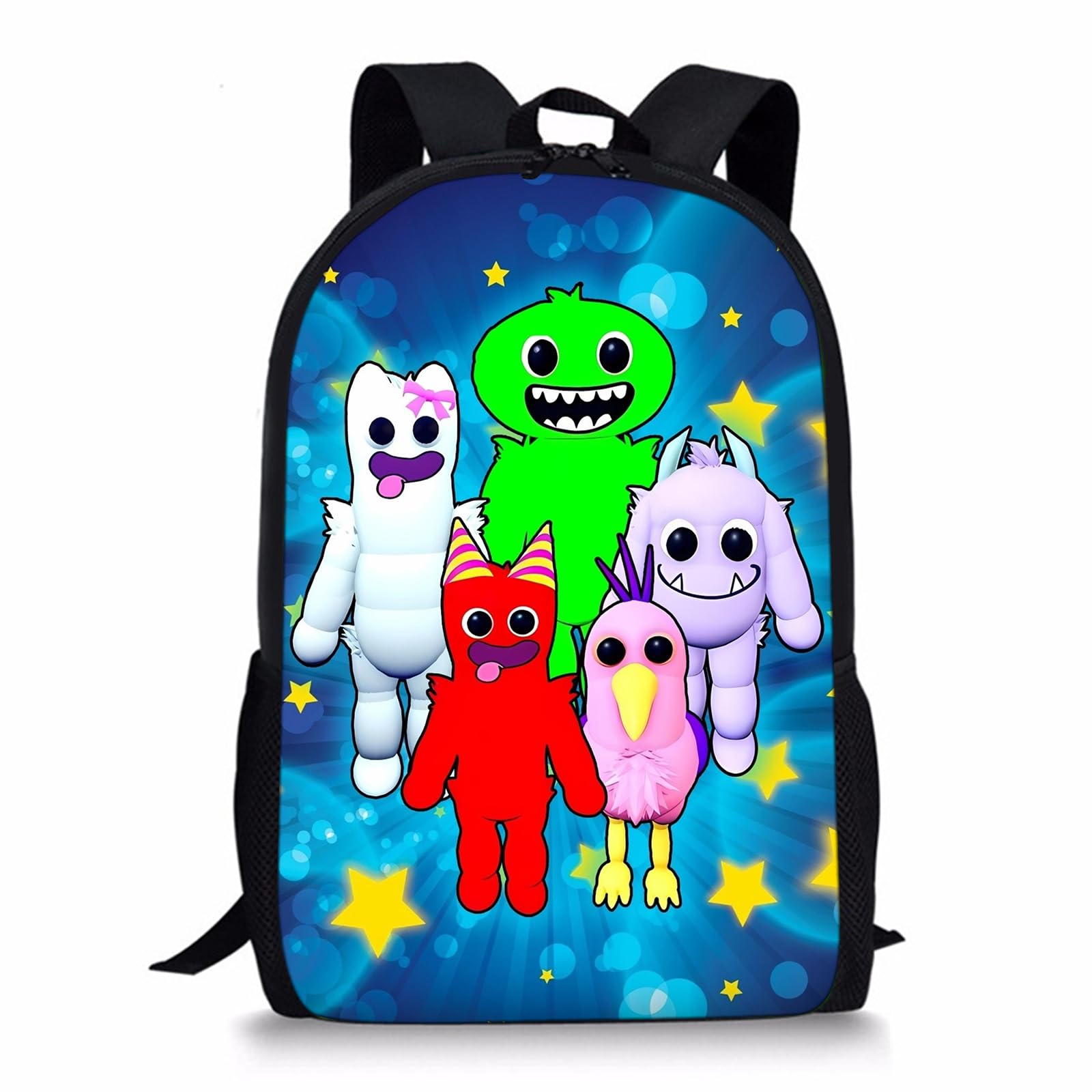 Qijaioz Cartoon Backpack Horror Game Backpacks 16 Inch Lightweight Laptop Backpack Outdoor Travel Backpack