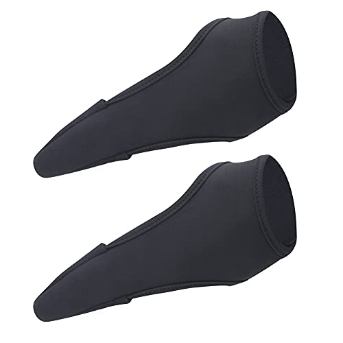 Yeuipea Fishing Finger Hands Gloves, 2PCS Artificial Leather Single Finger Hands Protection Protector Gloves for Fishing Fishermen Tools