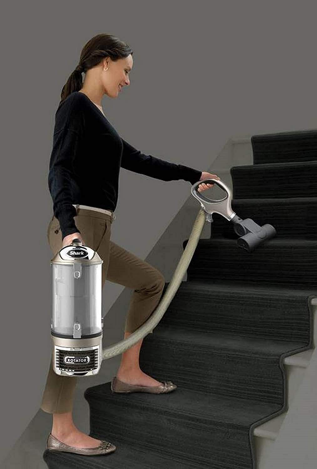 Shark NV552 Rotator Pro Complete Lift-Away Multi-Surface Upright Vacuum Cleaner (Gold) (Renewed)