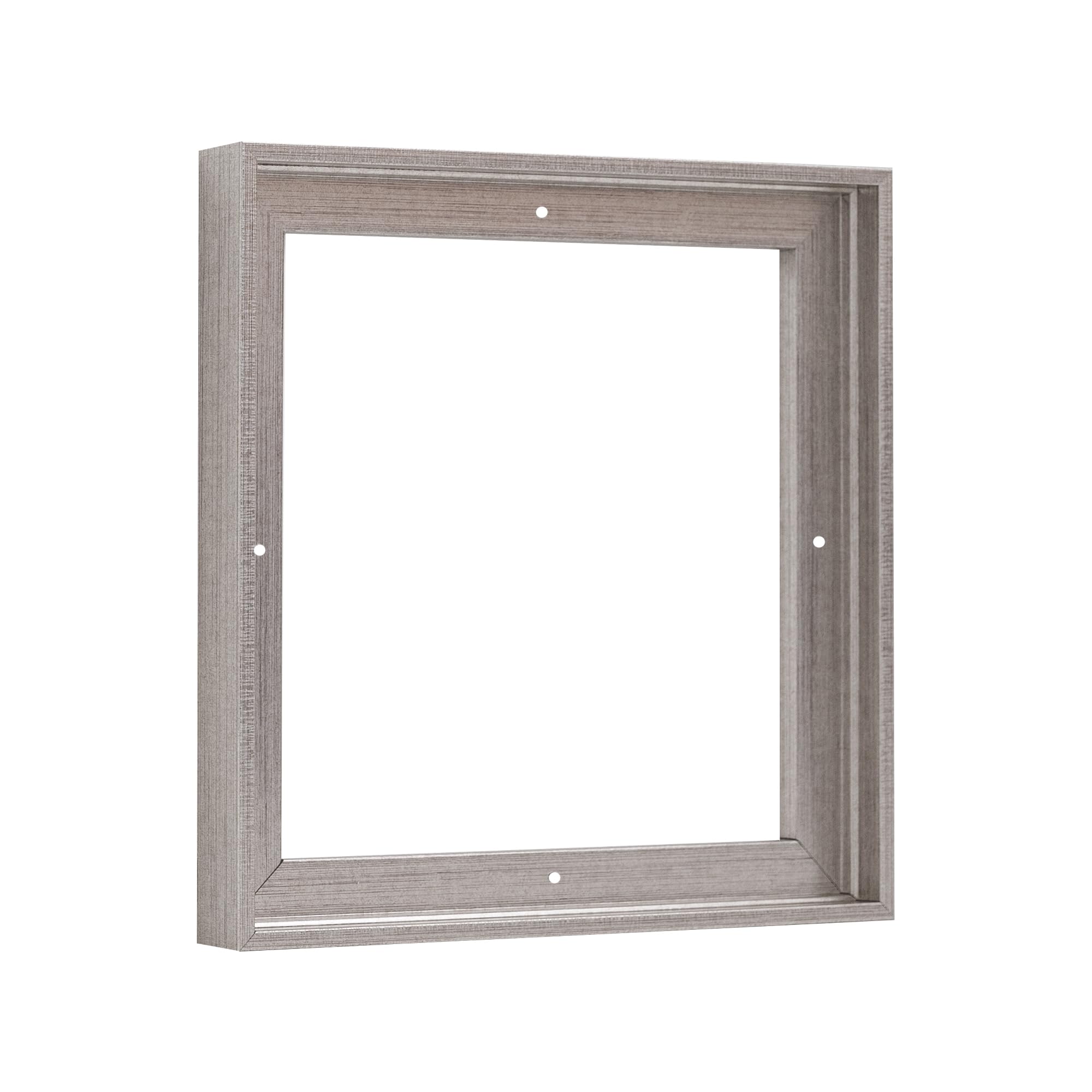 Pixy Canvas 11x14 Floater Frame for 1.5" Deep Canvas Paintings, Wood Panels & Stretched Canvas Boards. 4 Colors Available (White, 11 x 14)