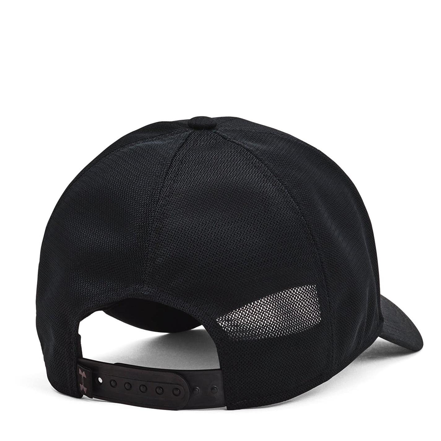 Under Armour Mens Project Rock Trucker Cap, Black/JetGray, osz