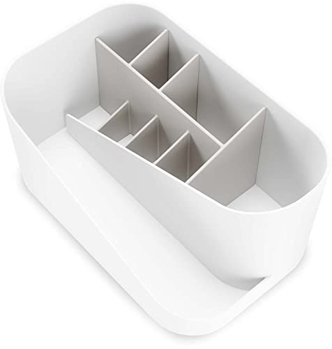 Umbra Glam Cosmetic and Accessory Organizer, White