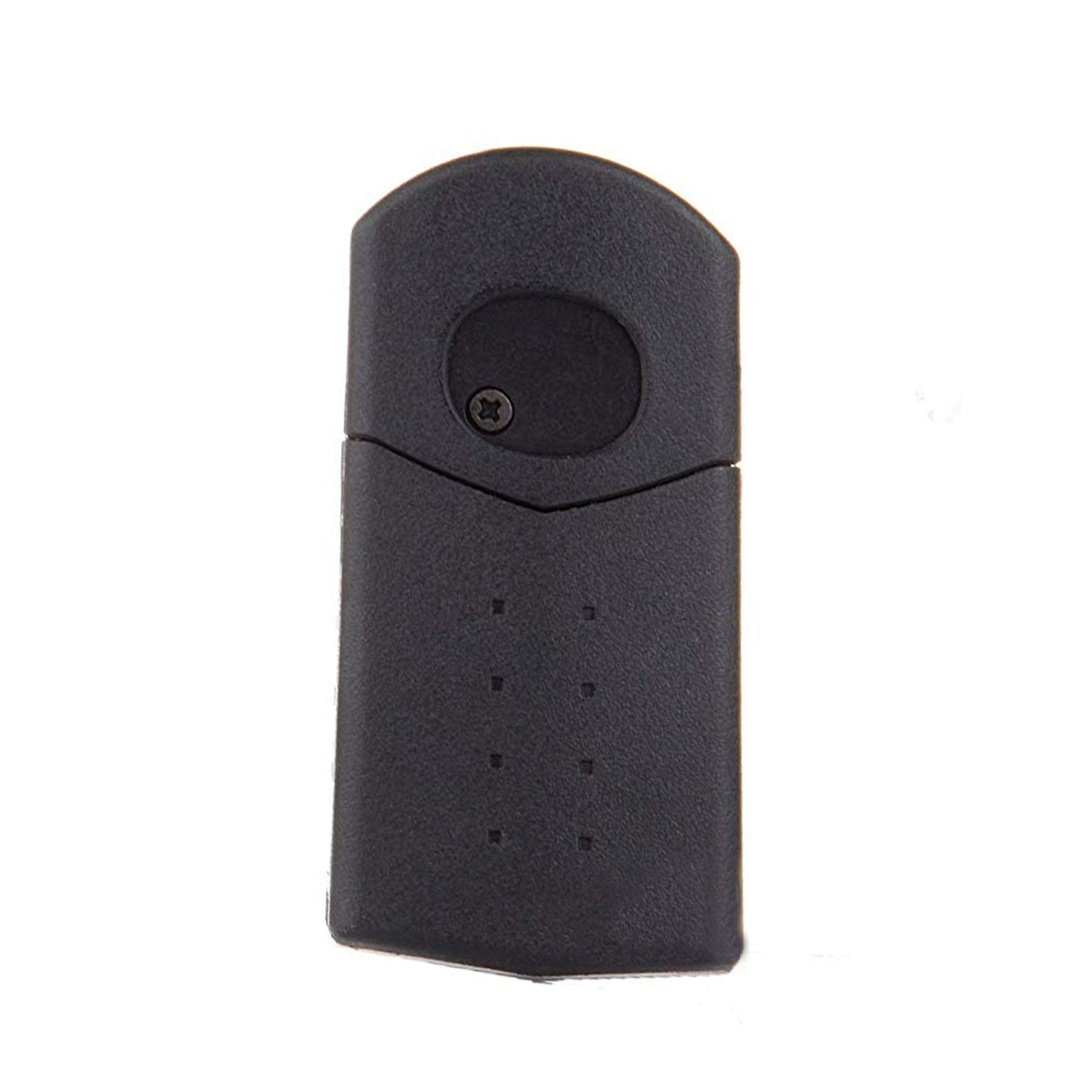 QIXIUBIA for Mazda 4 Buttons Folding Uncut Blade Key Fob Case Shell Fit for 2006-2015 Mazda MX-5 Miata 2010-2013 Mazda 3 2009-2013 Mazda 6