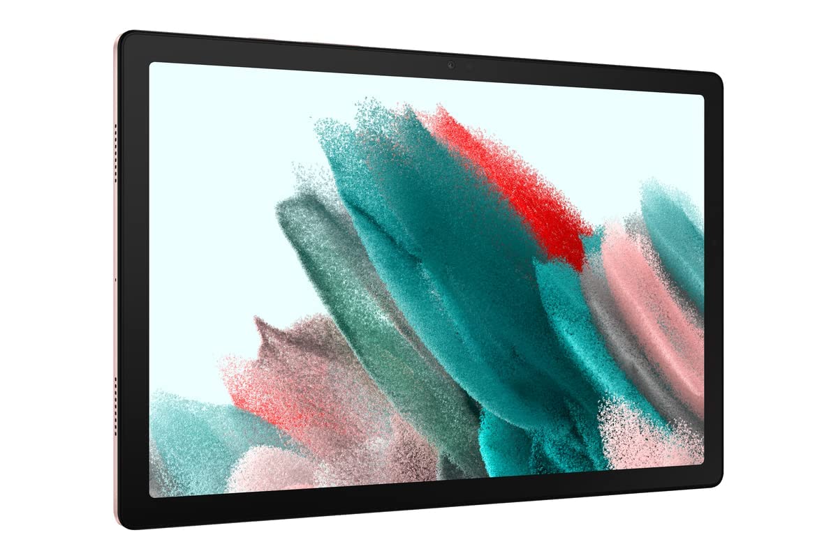 SAMSUNG Galaxy Tab A8 10.5” 64GB Android Tablet, Long Lasting Battery, US Version, 2022, Pink Gold and McAfee Mobile Security, 1 Device, Antivirus, 1 Year Subscription [Online Code]