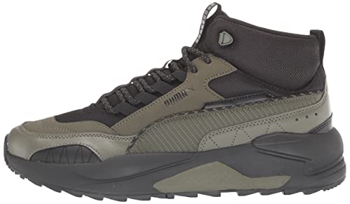 Puma Unisex X-Ray 2 Square Mid Winter Sneaker, Forest Night-Forest, 9.5 US Men