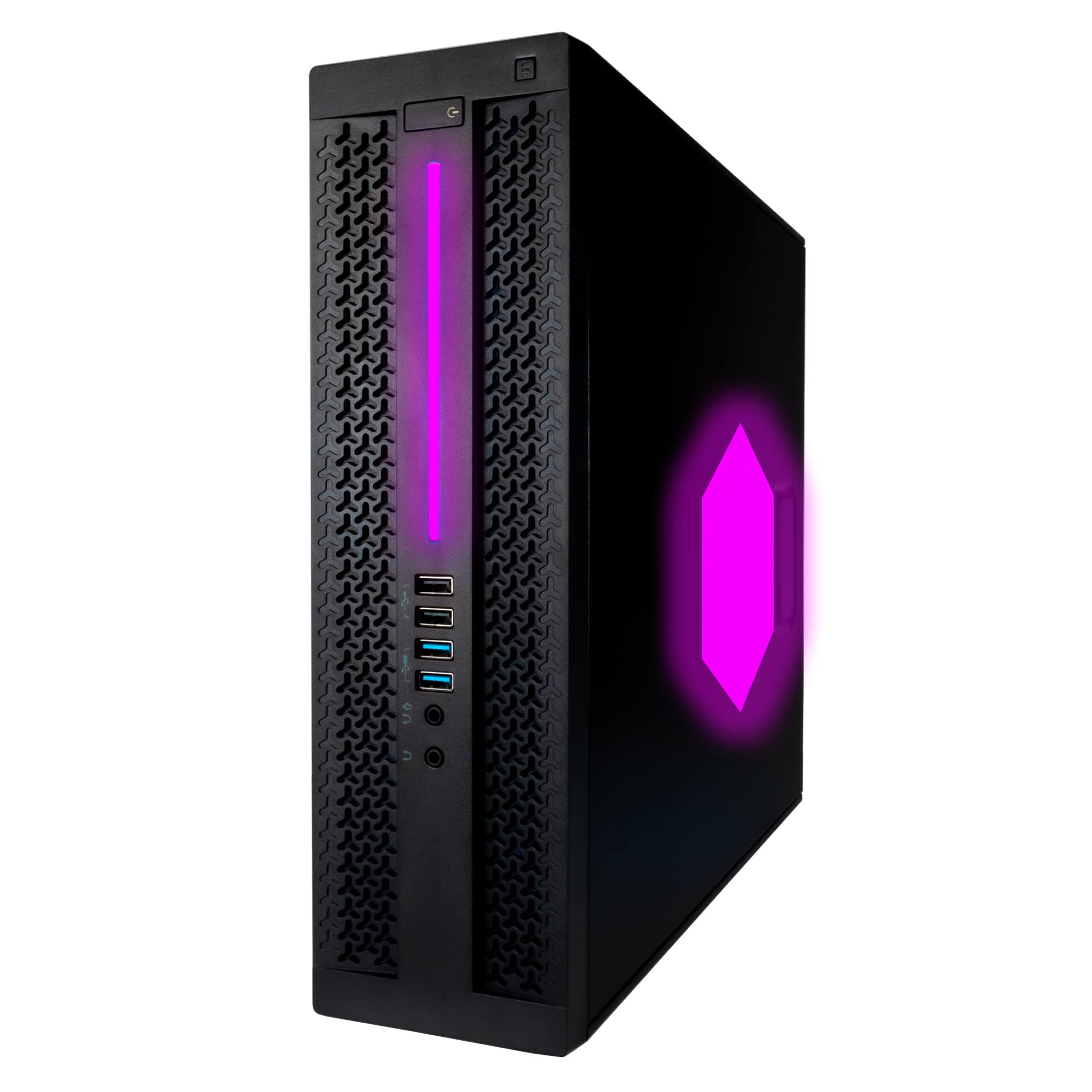 Refurbished 800G2 Desktop Computer PC - 6th Gen Intel i5-6500 - 8GB DDR4 RAM - Intel HD 530 Graphics - 512GB Solid State Drive (SSD) - RGB Lighting - Bluetooth - 5G WiFi - Windows 10 Pro (Renewed)