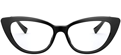 Versace Woman Sunglasses Black Frame, Demo Lens Lenses, 54MM