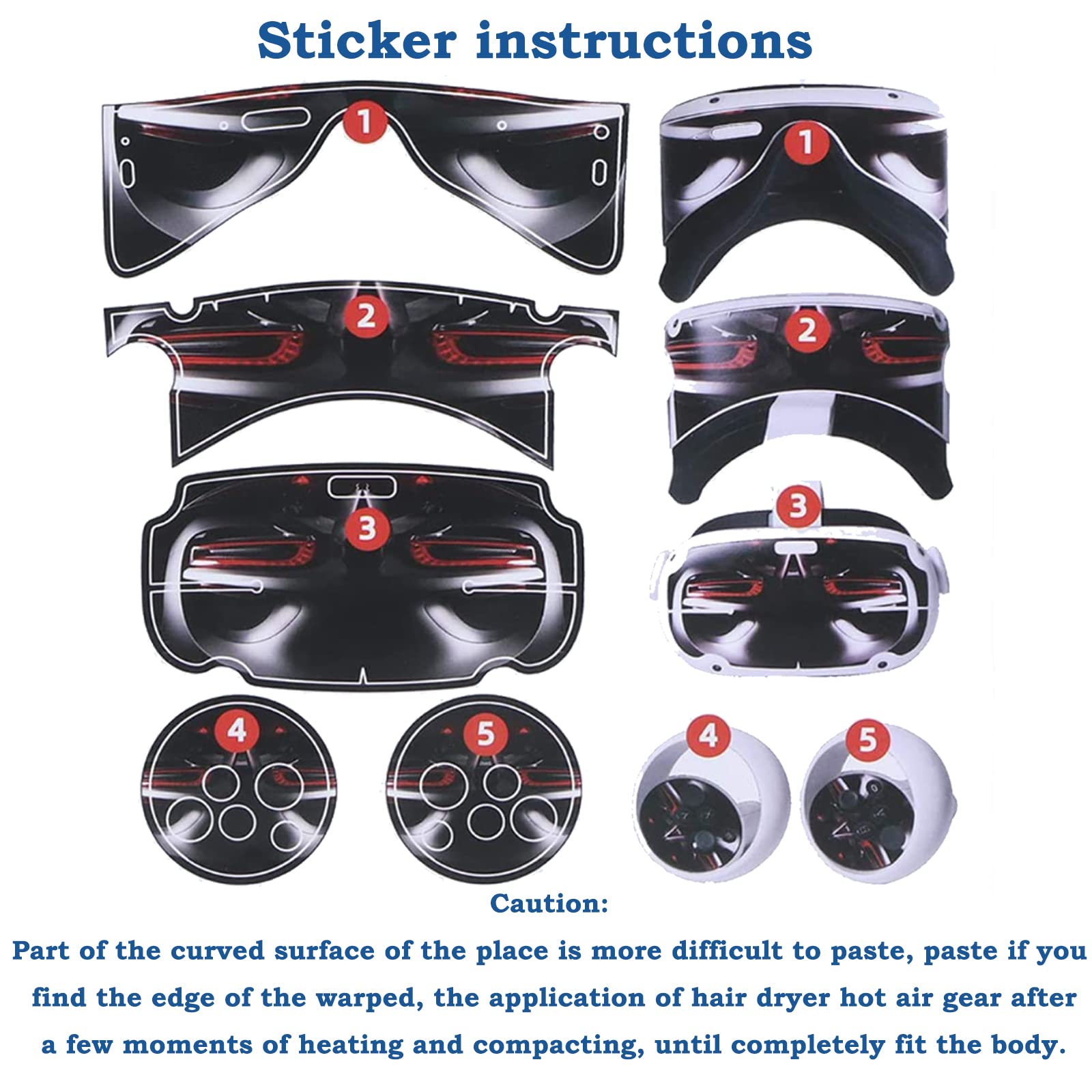 VR Skin Wrap Oculus Quest 2 Decal Skin VR Controller Stickers Vinyl Decal Stickers Skin for Oculus Quest 2 Skin Star Wars