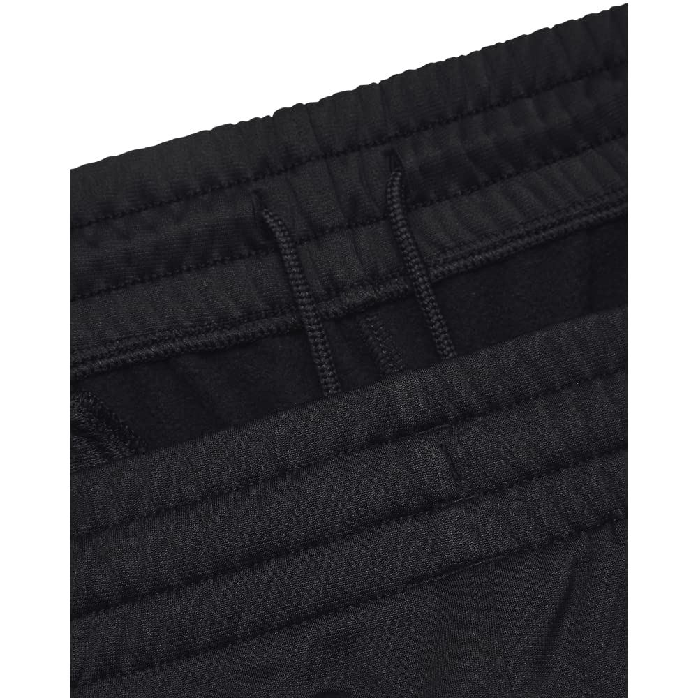 Under Armour Womens ArmourFleece Tapered Leg Pant, (001) Black / / White, Large