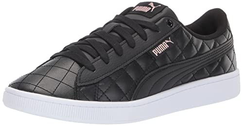 PUMA Vikky V Quilted WS Sneaker Womens Sneaker BM US BlackBlackRose Gold