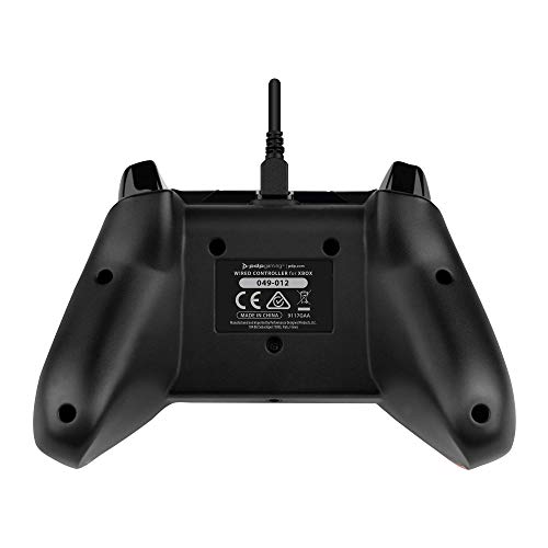 PDP Wired Game Controller - Xbox Series X|S, Xbox One, PC/Laptop Windows 10, Steam Gaming Controller - USB - Advanced Audio Controls - Dual Vibration Videogame Gamepad - Crimson Red