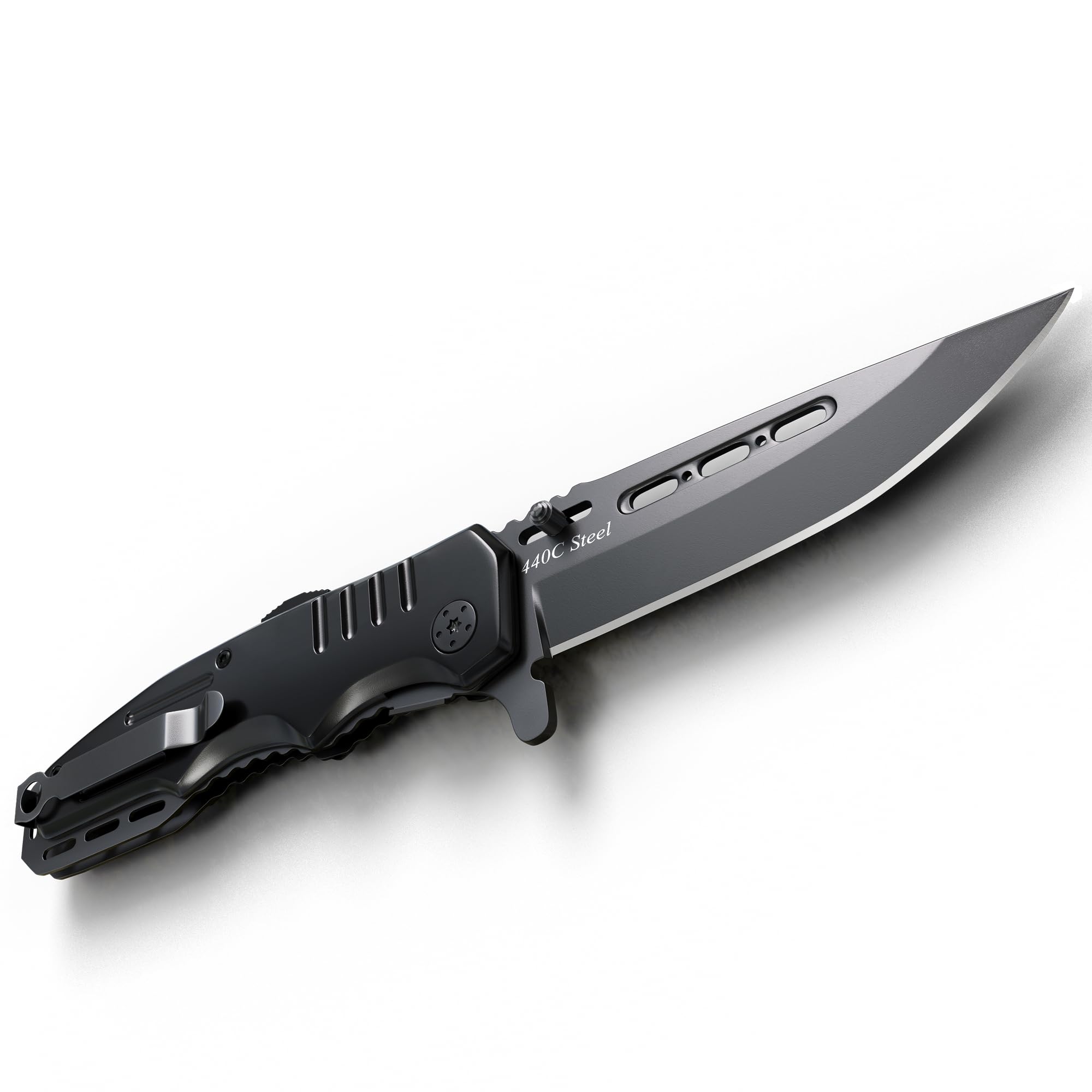 Personalized Gifts for Men - Customized Pocket Knife - Engraved Gifts for Dad Husband - Custom Engraved Knives - Gift Idea for Birthday Christmas Valentine's Day Anniversary Stocking Stuffers 6681 PS