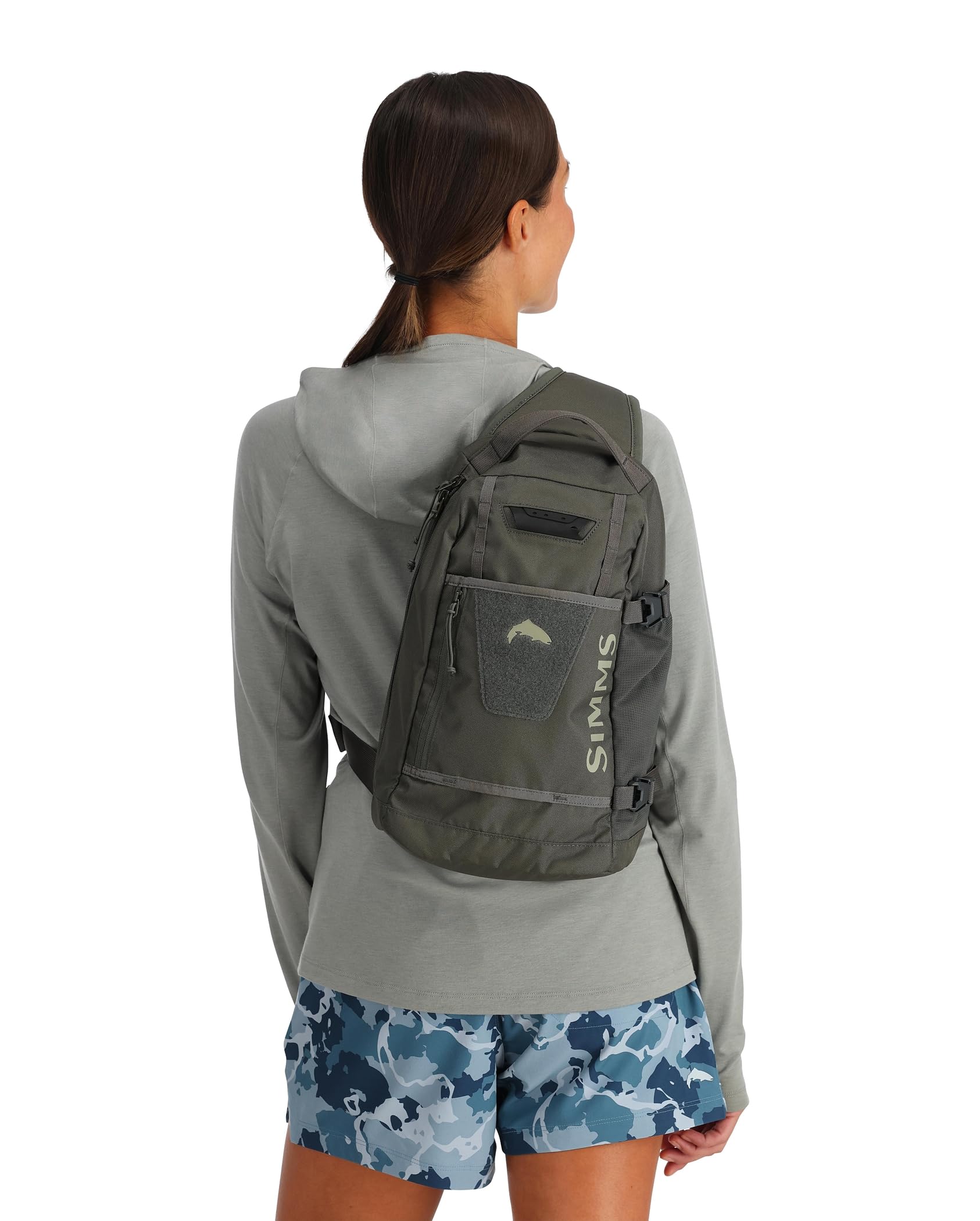 Simms Fishing Products Tributary Sling Pack, Tan, One Size