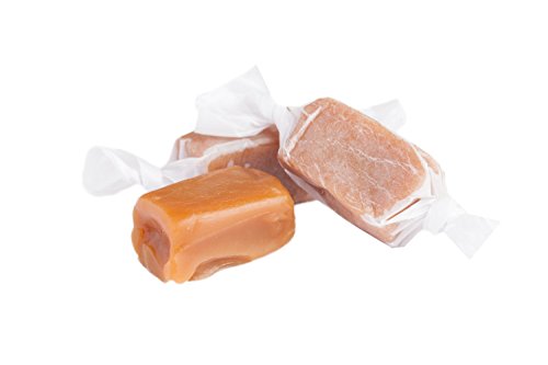 Taras All Natural Gourmet Caramel: Small Batch, Creamy & Individually Wrapped , Sugar Free 20 Ounce