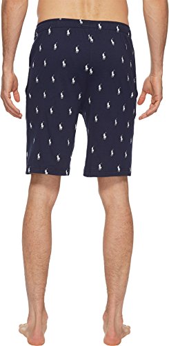 Polo Ralph Lauren Underwear Men's Jersey Knit Sleep Shorts, Cruise Navy, Blue, Graphic, S