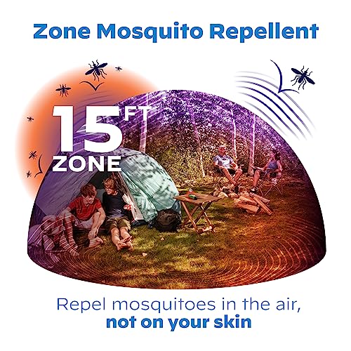 Thermacell Mosquito Portable Repeller; Includes 12-Hour Refill; 15 Foot Zone of Protection; Highly Effective Mosquito Repellent; Deet Free Bug Spray Alternative; Scent Free