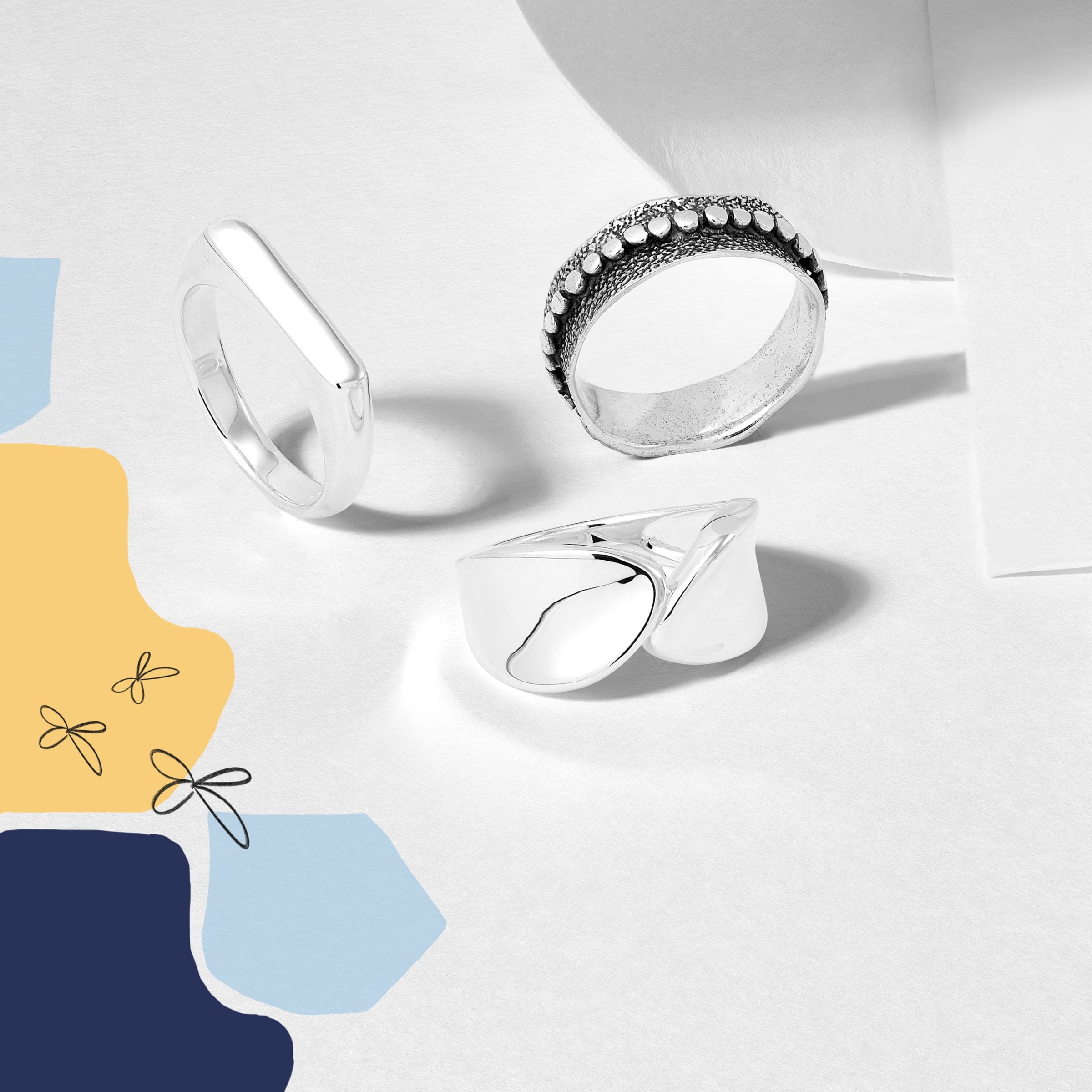 Silpada 'High Society' Ring in Sterling Silver, Size 5