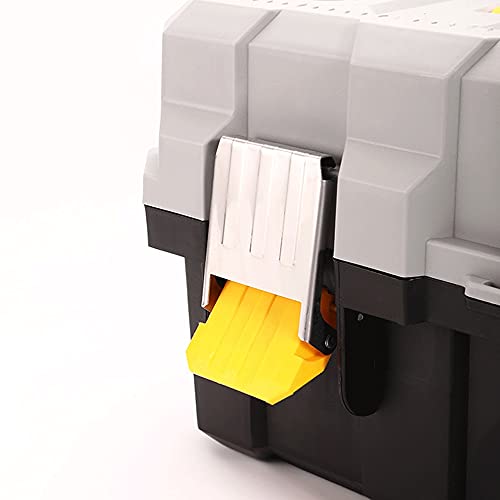 UXZDX CUJUX Three-Layer Folding Toolbox, Multifunctional Hardware Storage Box, Household Portable Fishing Toolbox