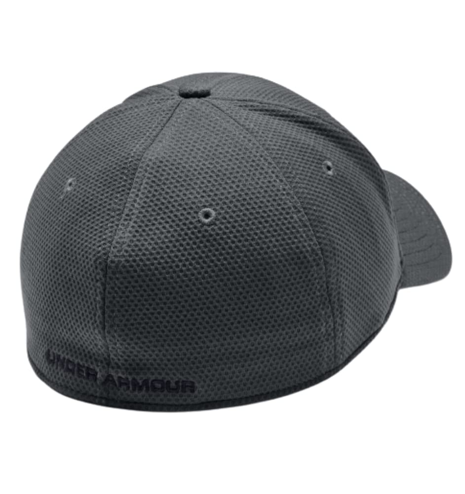 Under Armour Men's UA Blitzing II Stretch Fit Cap (M/L), Pitch Gray/Black-026