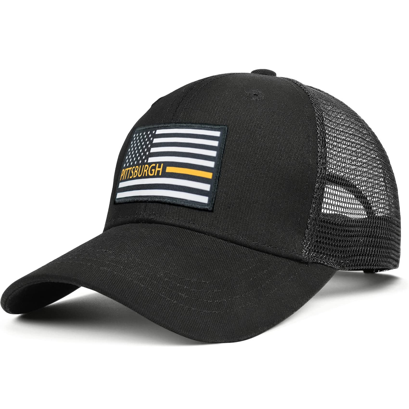 Usyobrt State City Hat Trucker Hat Embroidered Hat - Snapback Adjustable Baseball Cap Men Women