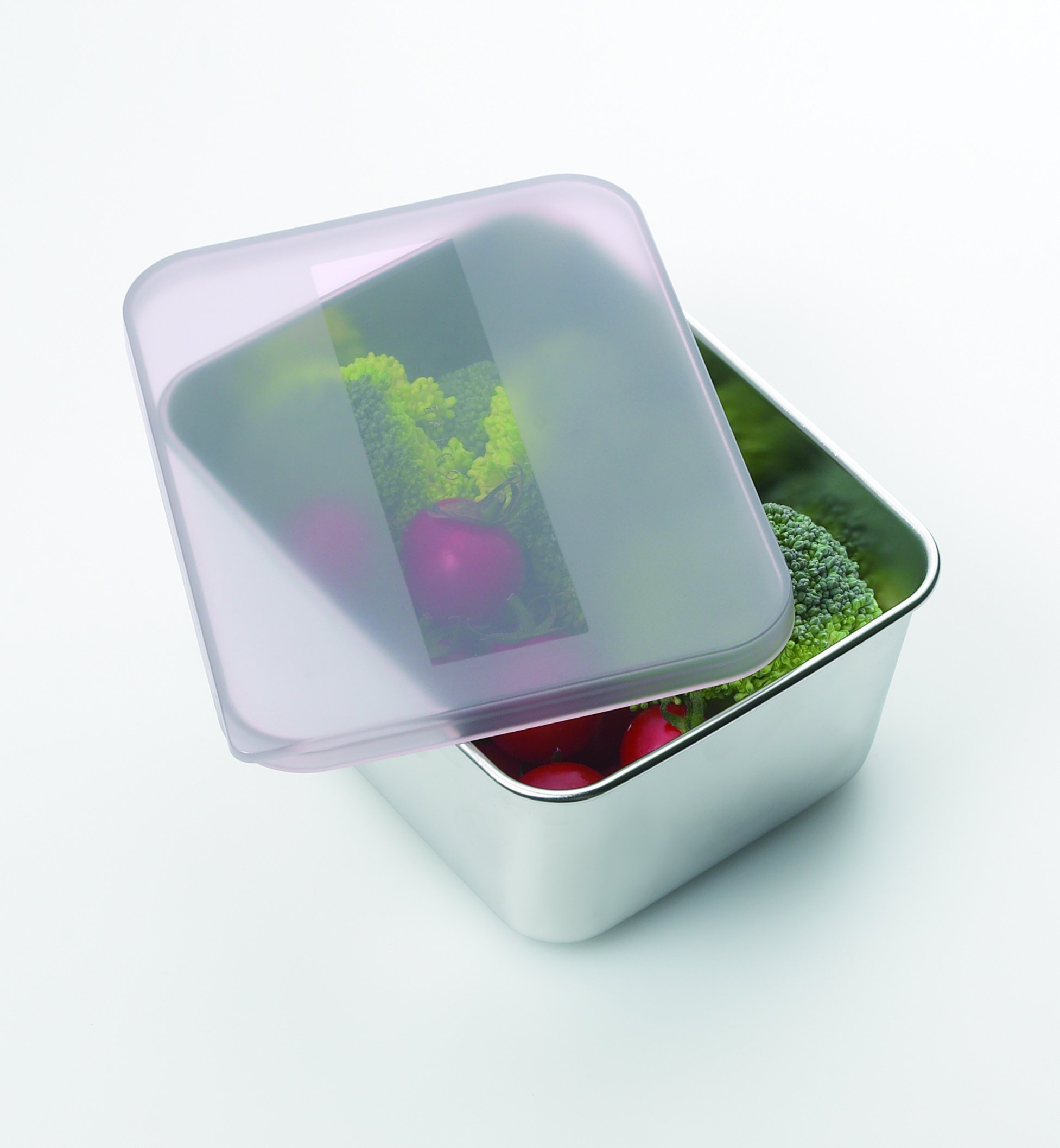 Yoshikawa EAtCO YOUKI Food Container, Silver