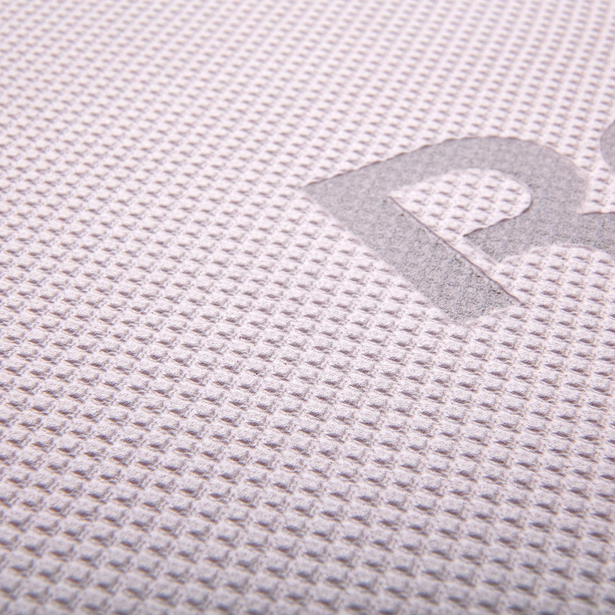 Reebok Double-Sided Yoga Mat - Lightweight, Compact, Rollable, and Cushioned Supportive Workout Mat for Yoga, Pilates, and General Exercise - Non Slip Base with Reversible Design - 6mm, Purple