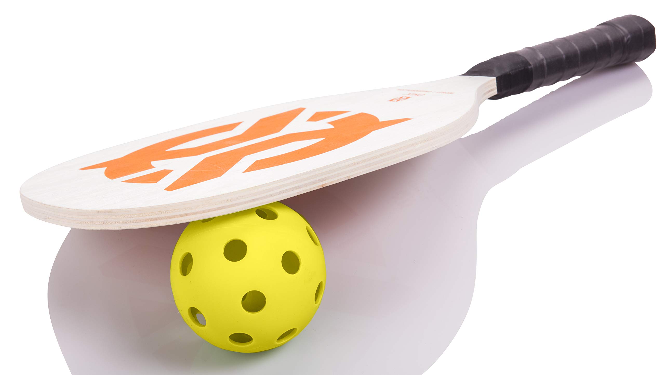 Onix Recruit Pickleball Starter Set Includes 2 Paddles and 2 Pickleballs For All Ages and Skill Levels to Learn to Play, White, 3.00 x 8.00 x 16.00"