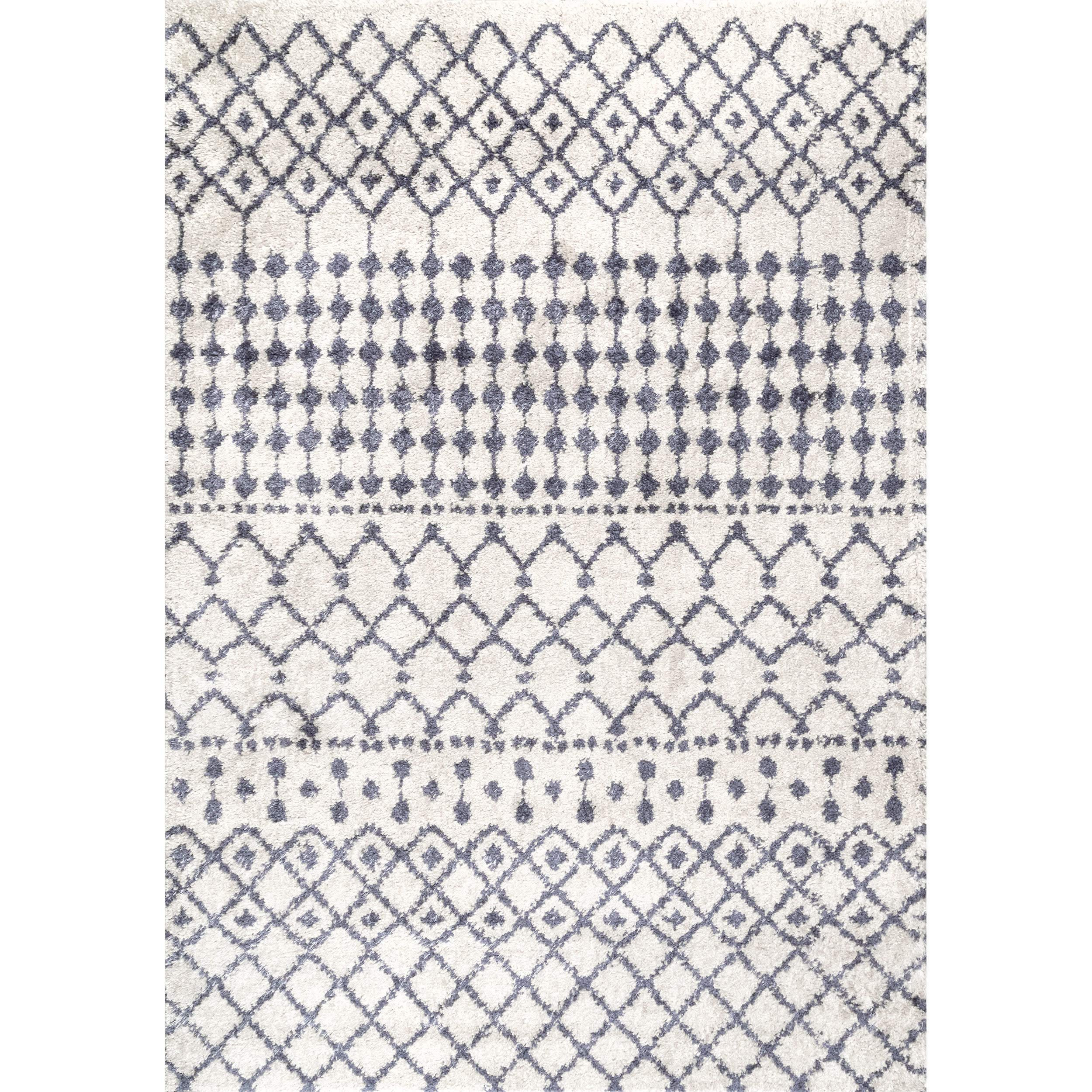 nuLOOM Moroccan Barbara Area Rug, 8x10, Black