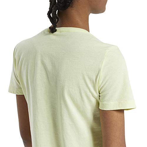 Reebok Training Essentials Graphic Vector Tee, Lemon Glow, M