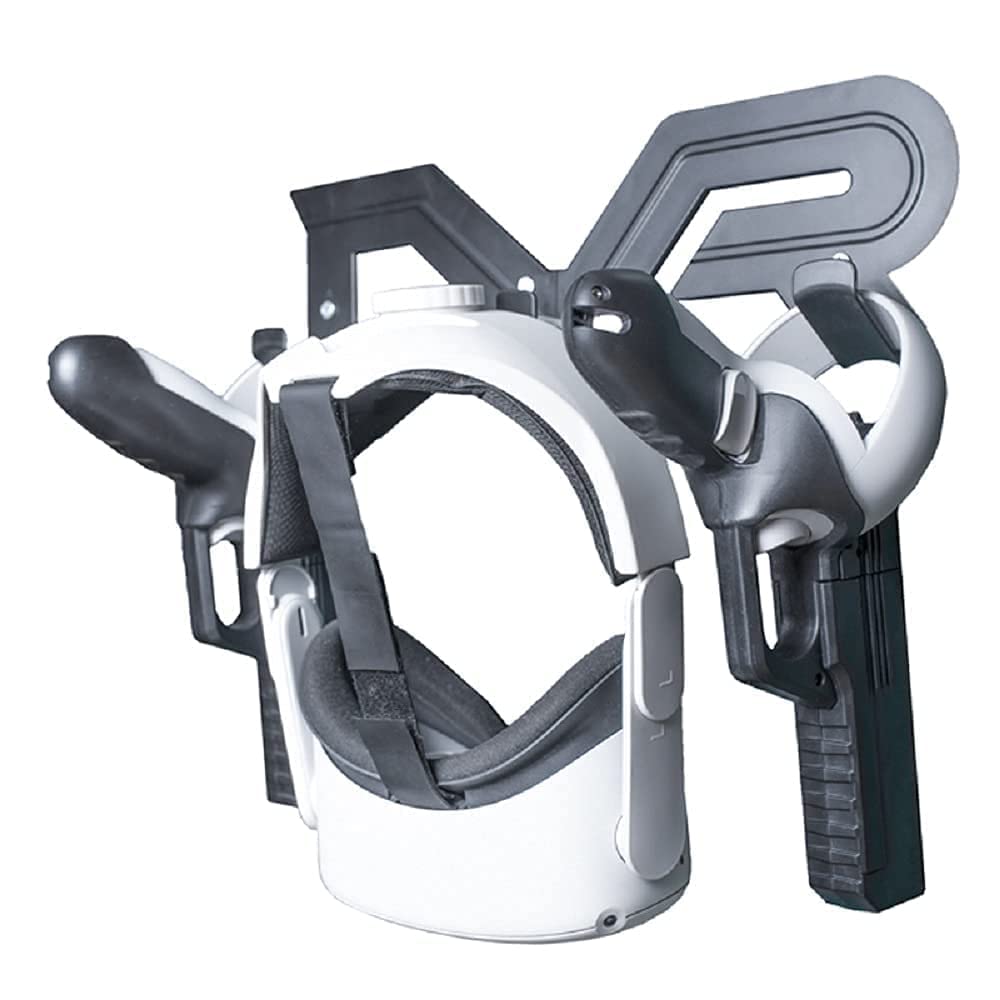 Touch Controller Grip Cover, Wall Mount Storage Stand Hook Compatible for Quest 2