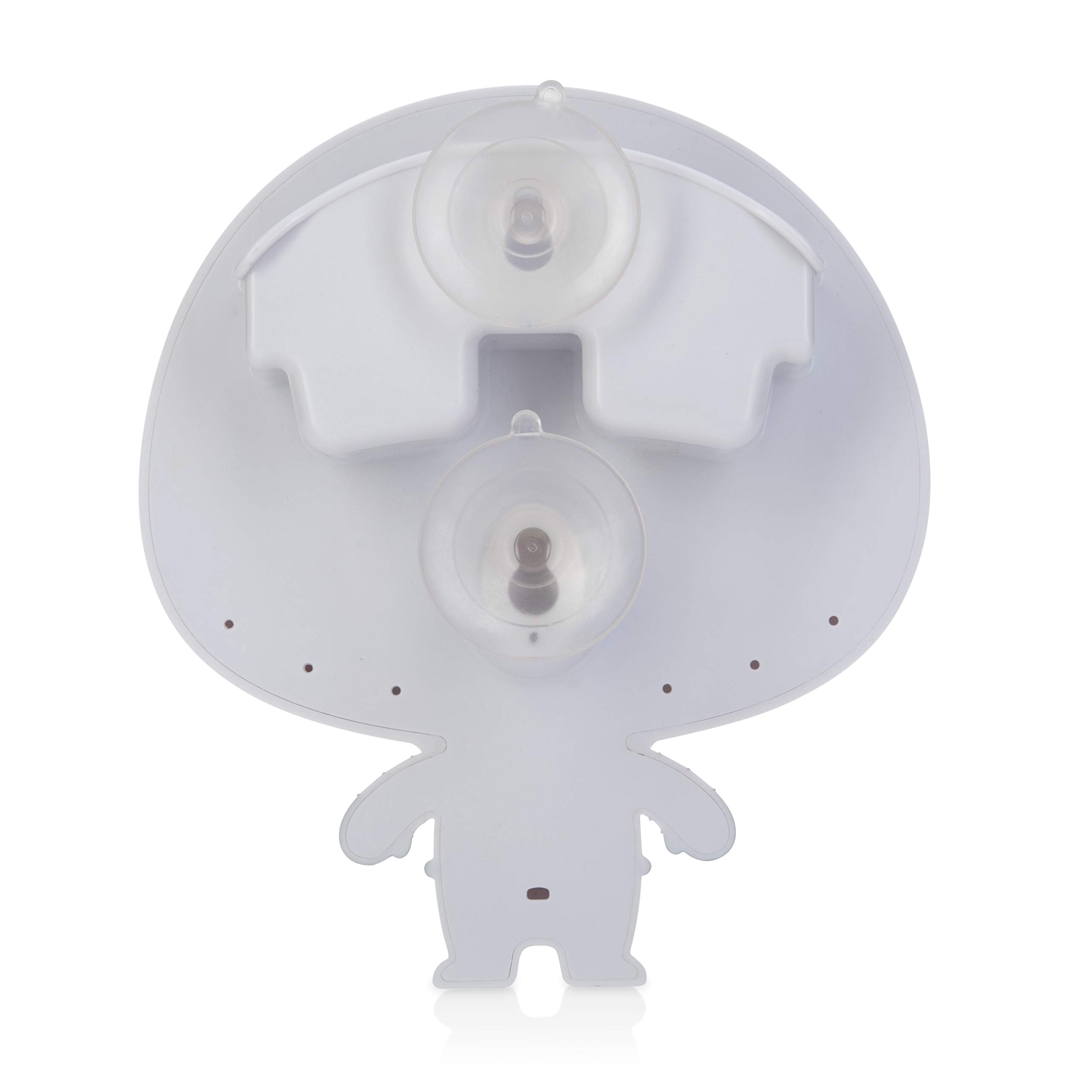 Nuby Astronaut Mirror Baby Bathtub Toy Set - 3-Piece Bath Toy Play Set - Baby Bath Toys for 3+ Years