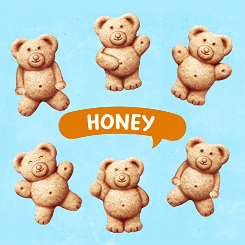 Teddy Grahams Honey Graham Snacks, 48 Total Snack Packs (4 Boxes)