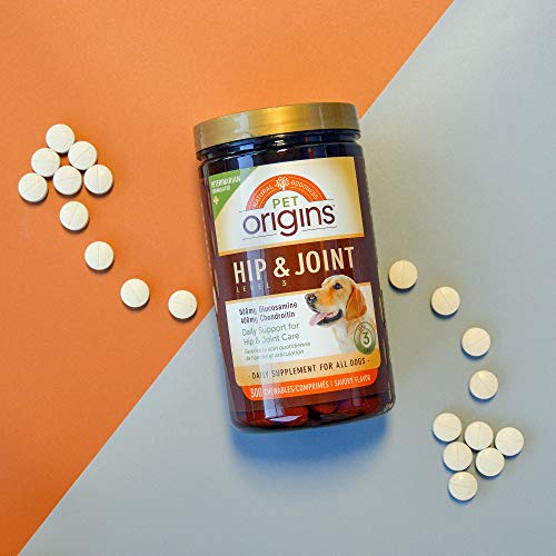 Pet Origins Hip & Joint Health Level 3 500/400mg, 300 Count