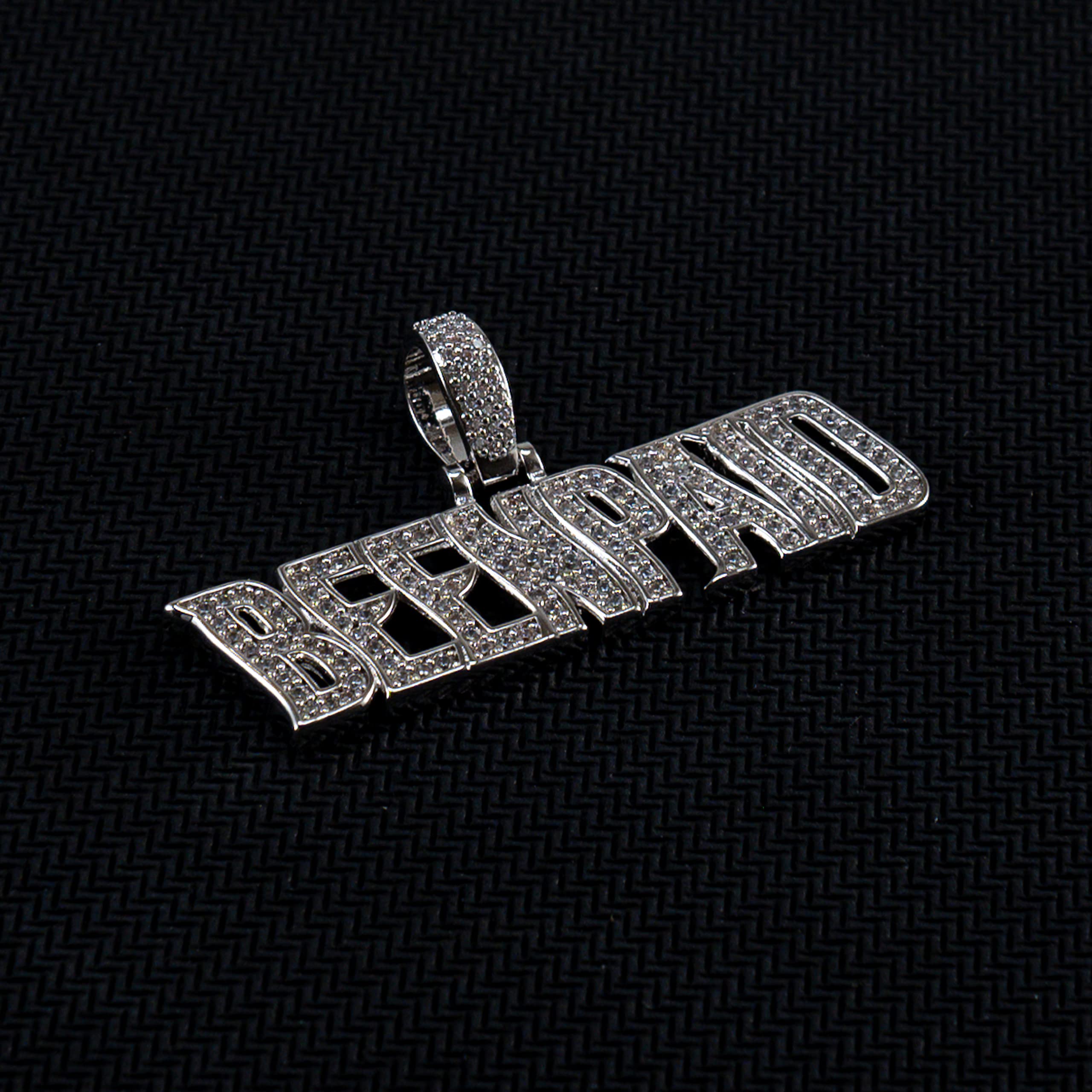 The GLD Shop Been Paid Pendant - White Gold
