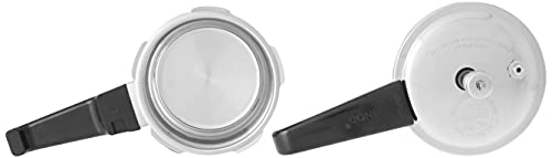 Vinod 1.5L Splendid Plus Handi Stainless Steel Pressure Cooker, 1.5-Liter