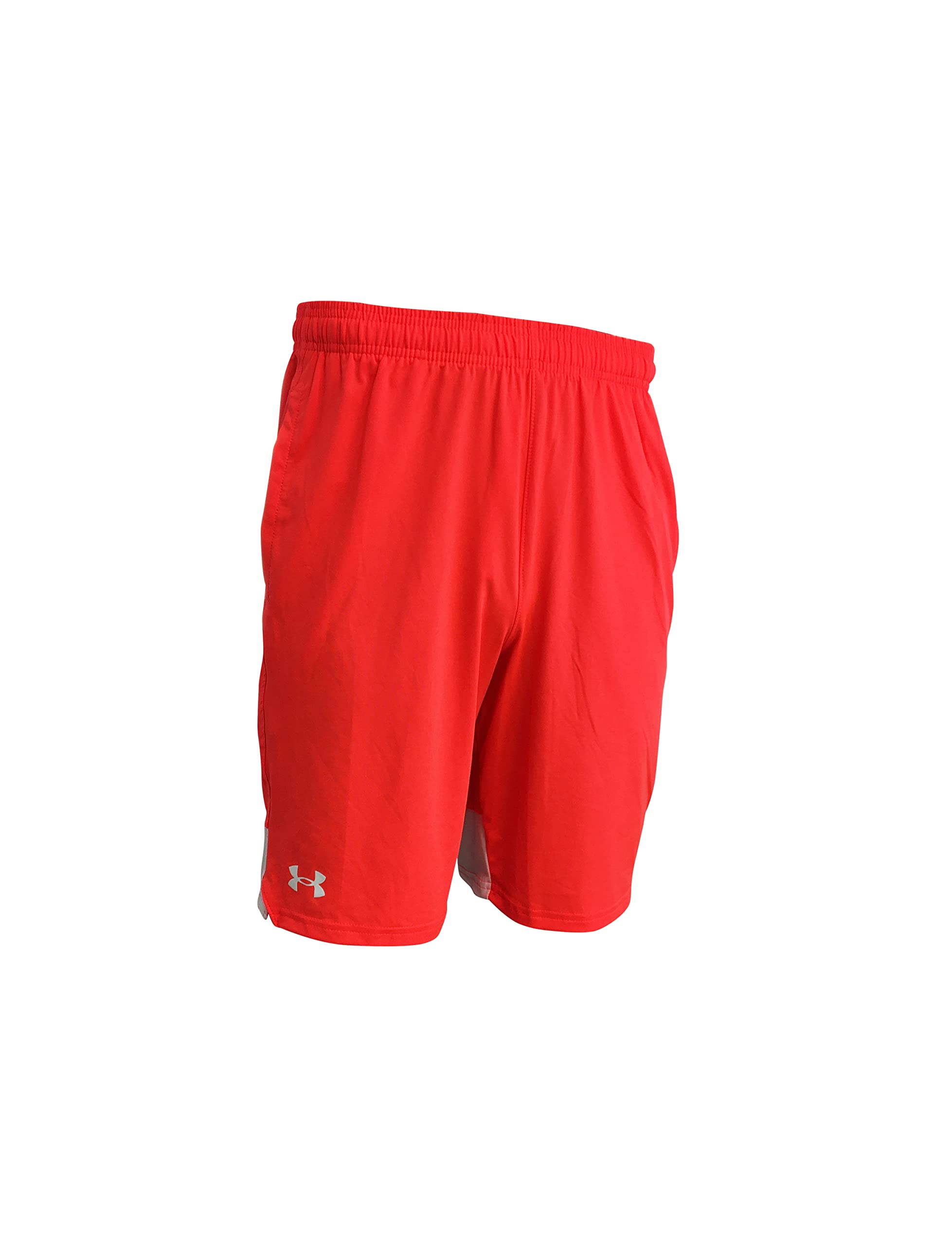 Under Armour Men's Shorts Polyester/Elastane Blend Loose Shorts Orange (Large)