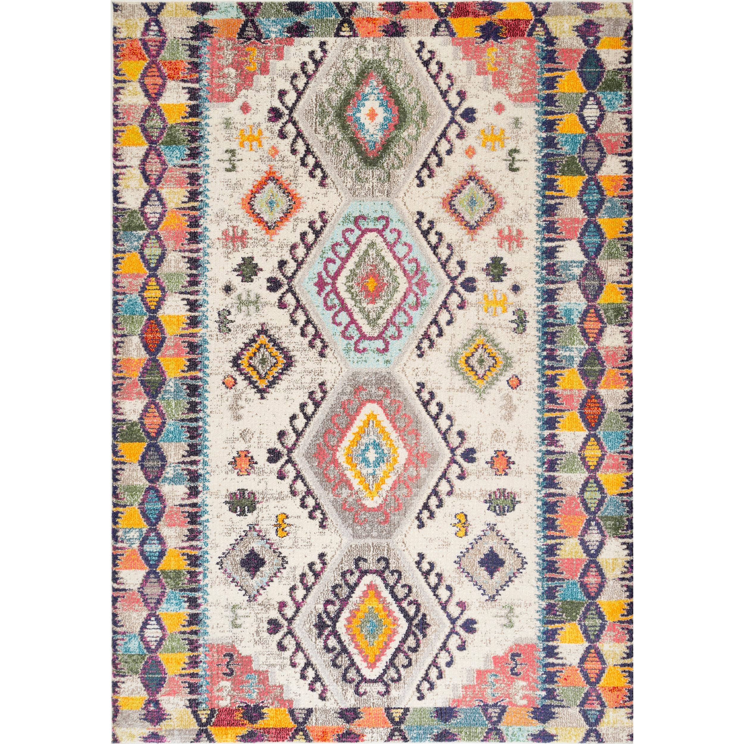 nuLOOM Fiesta Charm Area Rug, 8x11, Beige