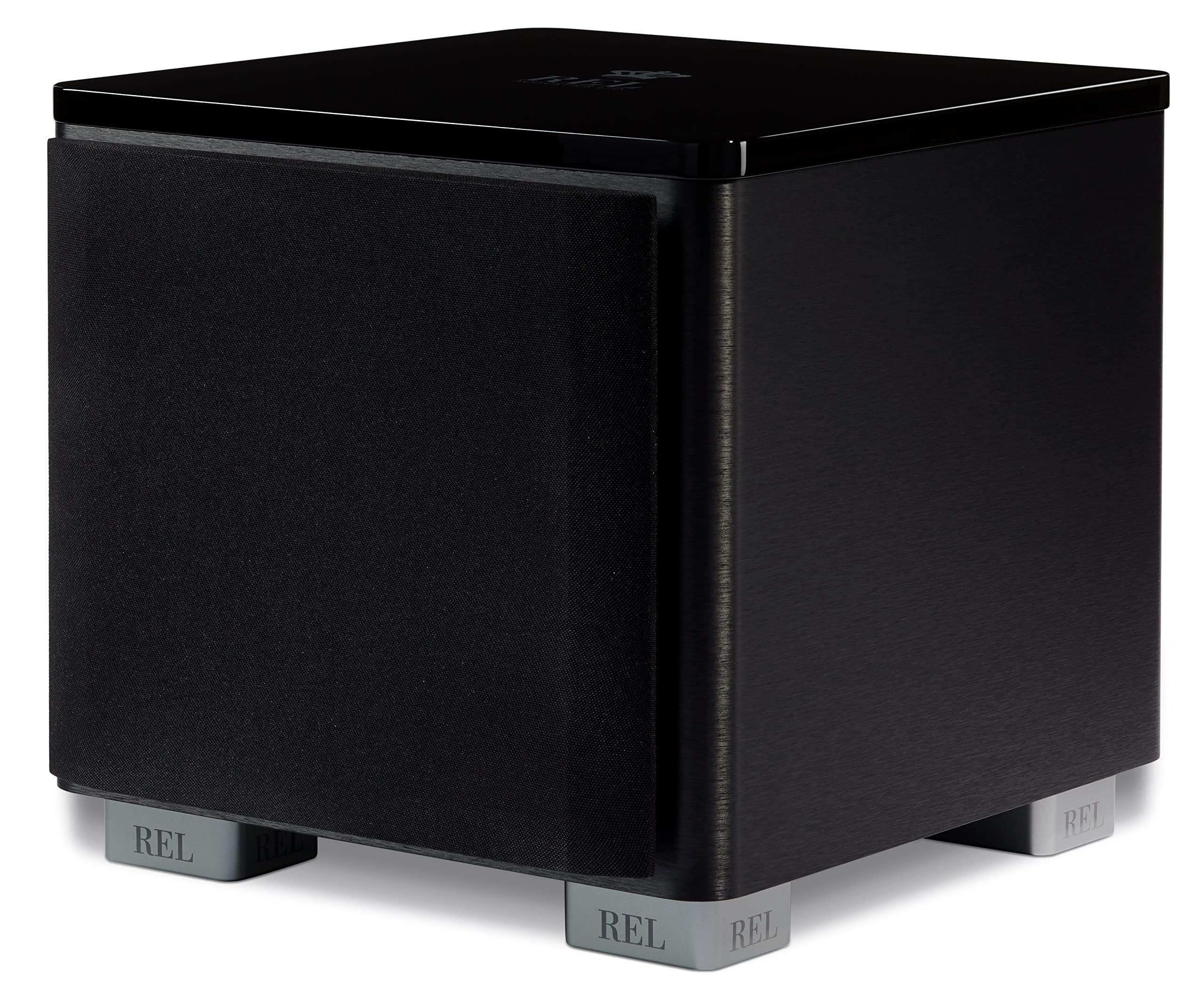 REL Acoustics HT/1003 MKII Subwoofer, HT-Air Wireless compatible, Line Grained Black Composite