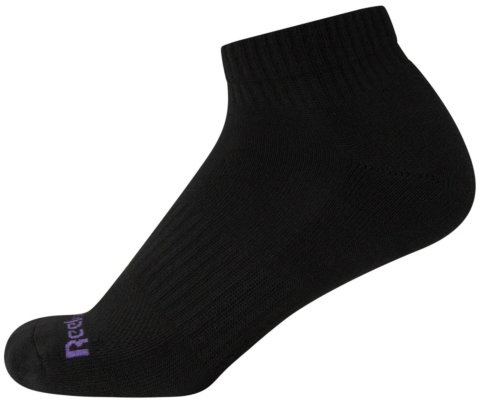 Reebok Women's Socks - 12 Pack Athletic Quarter Crew Socks, Size 4-10, Black