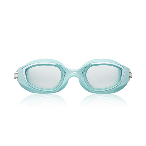 Speedo Women's Swim Goggles Hydro Comfort , Aruba Blue/Clear