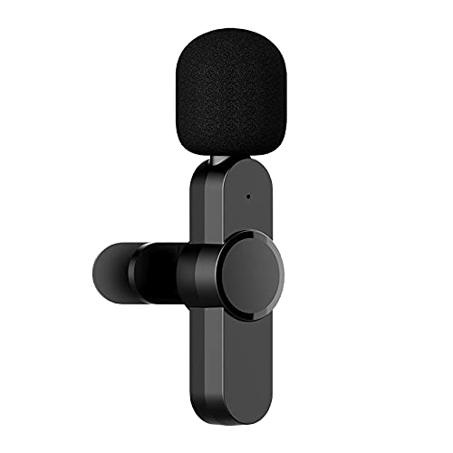 The Gavi Team Wireless Lapel Microphone with Two Microphones iPhone Connectivity - Perfect for Multiple Member podcasts & Live Streams - Plug & Play - No App Needed,Charger & Compact Bag Included