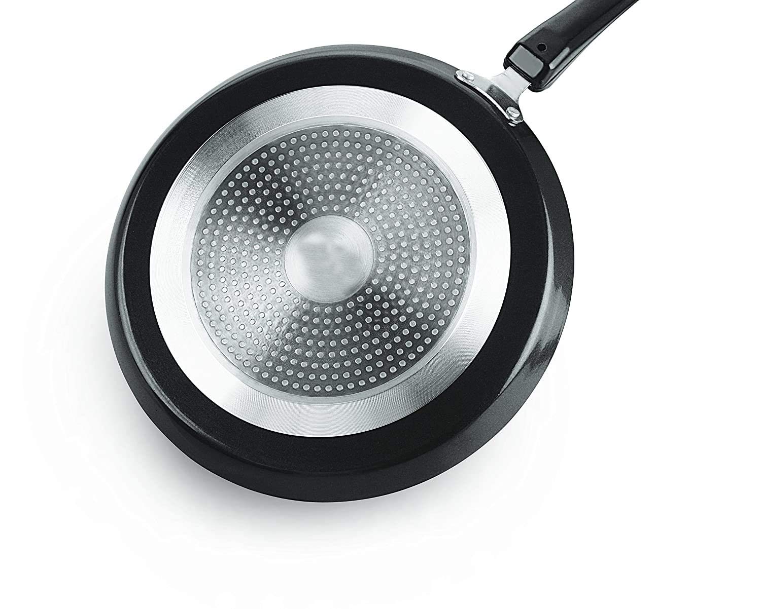 YADNESH Aluminum Saute Fry Pan with Non-Stick Coating, 17.5 in Length, 11 in Width, 0.5 in Height