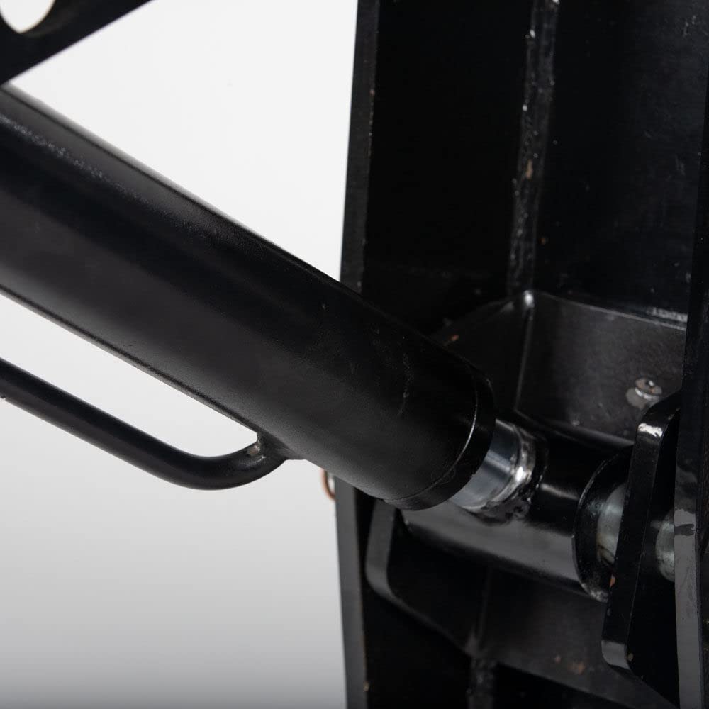 Titan Attachments 36in Hydraulic Backhoe Thumb Excavator Attachment, 1/2in Thickness Heavy-Duty Weld-On Mechanical Thumb with Hydraulic Cylinder