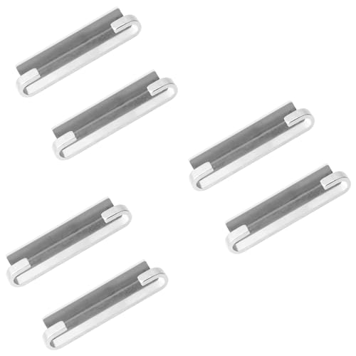 Recliner Pawl Cap for Lazy Boy Recliner Parts |Recliner Replacement Parts fit for La z boy-Lazyboy Recliner Rocker Ratchet Pawl Cap -Silver Galvanized Steel(6 pc)