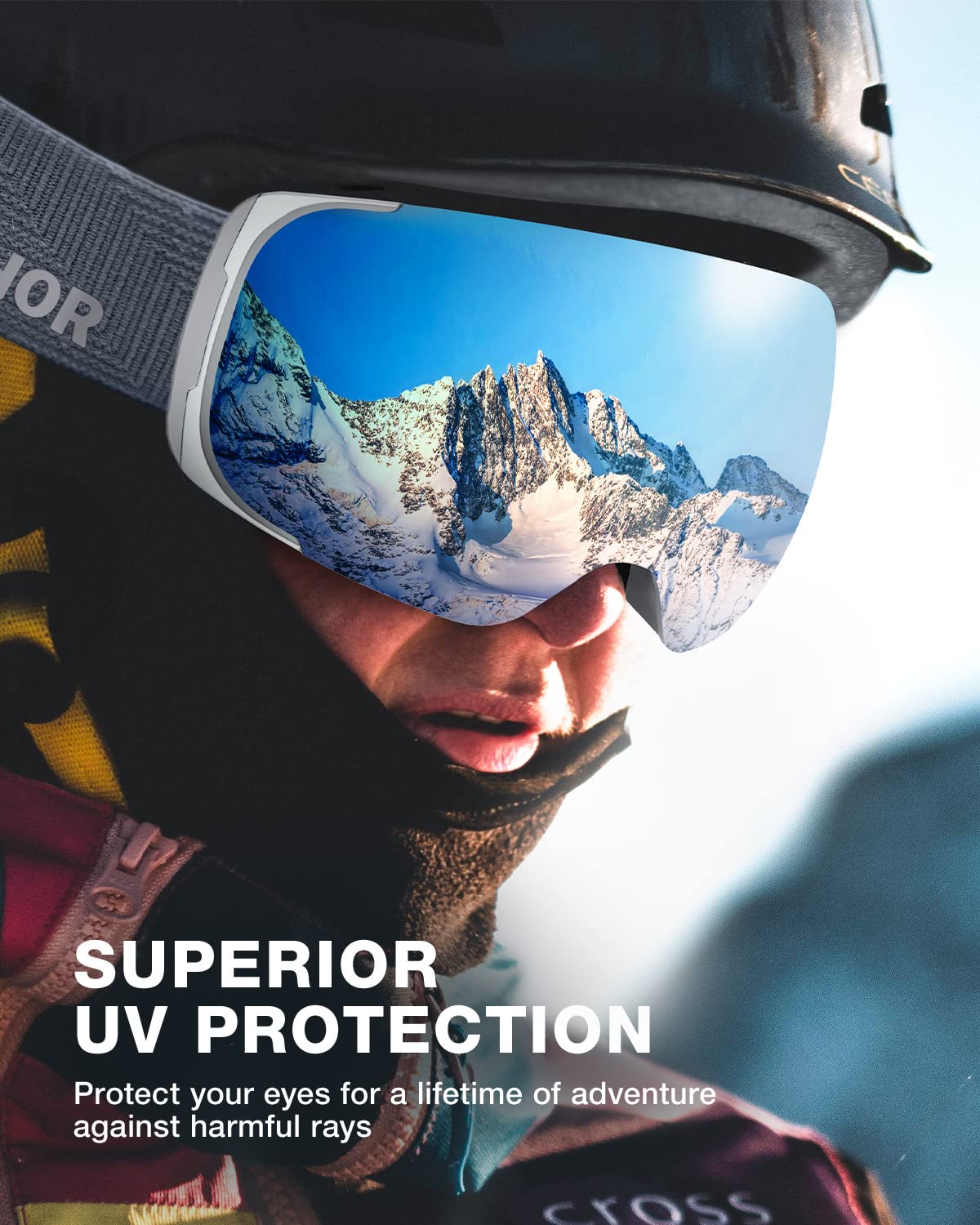 ZIONOR 15:51ZIONOR Lagopus Ski Goggles Z1 Zipon HD Lens Ski Goggles