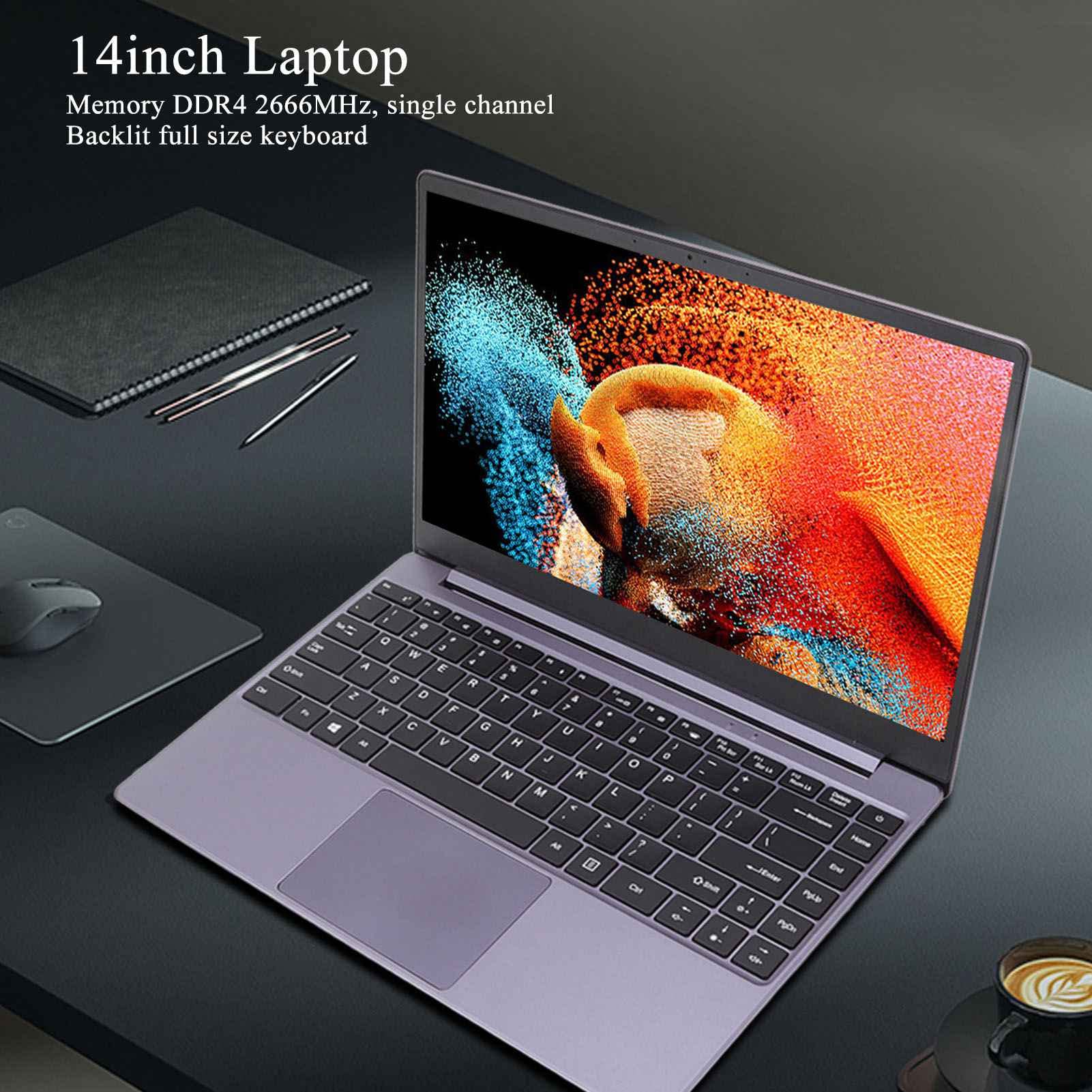 Septpenta Laptop Computer, 16G and 512GB, UHD620 and MX250 GPU, 5405U CPU, 14in HD IPS Screen, Full Size Backlit Keyboard, Portable Laptop for Home, Office, Business Trip(USA)