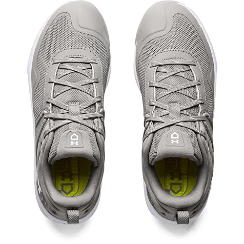 Under Armour Women's Glyde MT, (105) Baseball Gray/Baseball Gray/White, 9, US