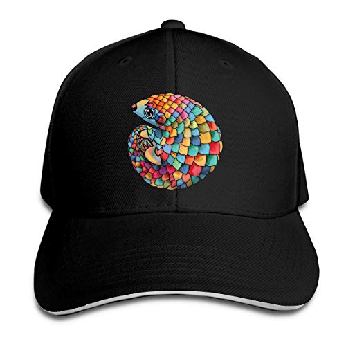 Rainbow Pangolin Hat Baseball Cap Duck Tongue Cap Fashion Cap