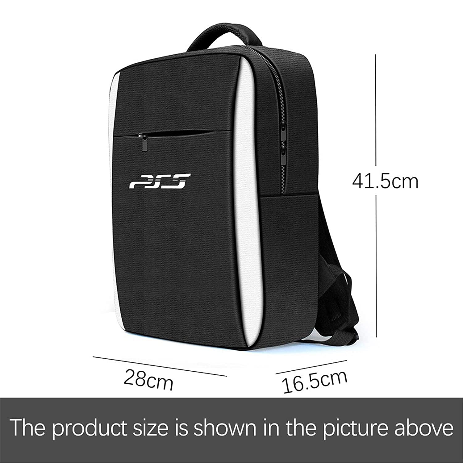 spolis Carrying Case for Ps5, Console Carrying Case compatible with Playstation 5 and Digital Edition,Travel Bag for Playstation Controller